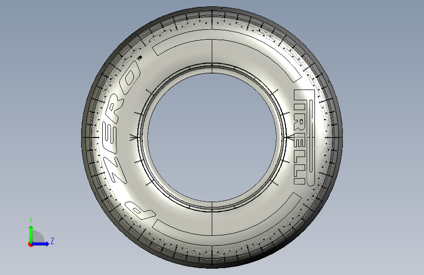 F1 2017-2020倍耐力PZero轮胎_Parasolid_模型图纸下载 – 懒石网