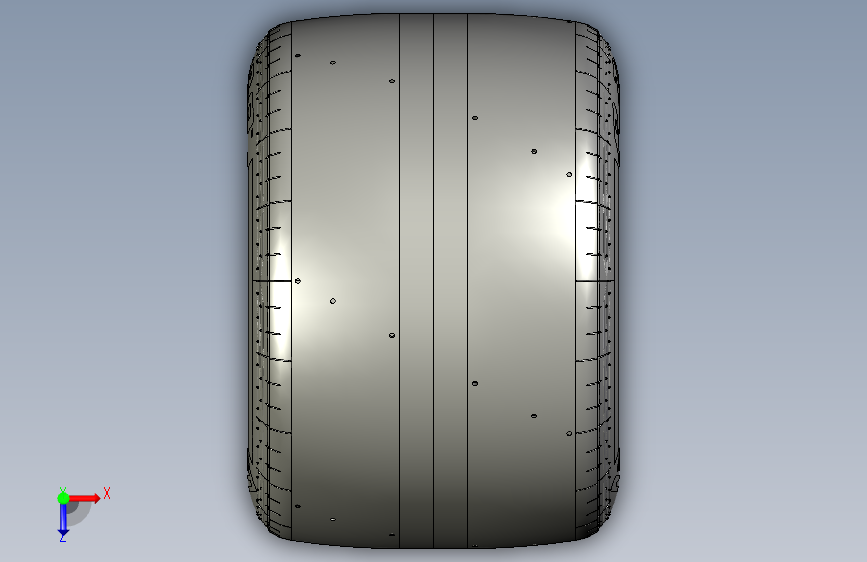 F1 2017-2020倍耐力PZero轮胎_Parasolid_模型图纸下载 – 懒石网