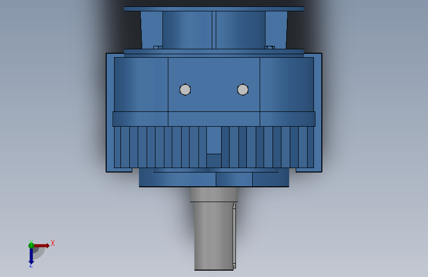 F-AM轴输入型平行轴-斜齿轮减速电机[F157-Y280-27.60-M1]_SOLIDWORKS 2018_模型图纸下载 – 懒石网