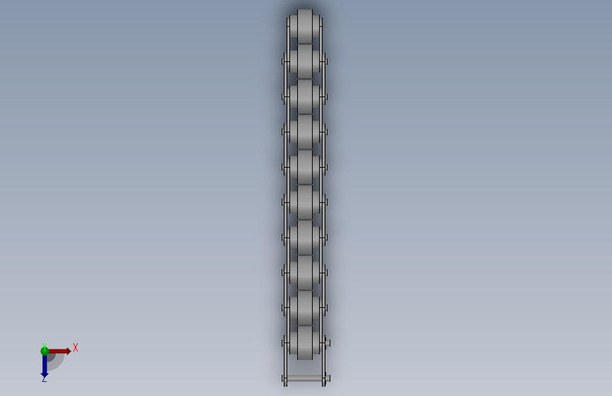 倍速链条_DCM-BS25-C206B-10_SOLIDWORKS 2018_模型图纸下载 – 懒石网