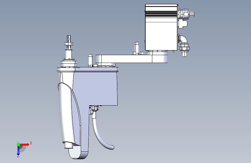 Yamaha-yk500四轴机器人_STEP_模型图纸下载 – 懒石网