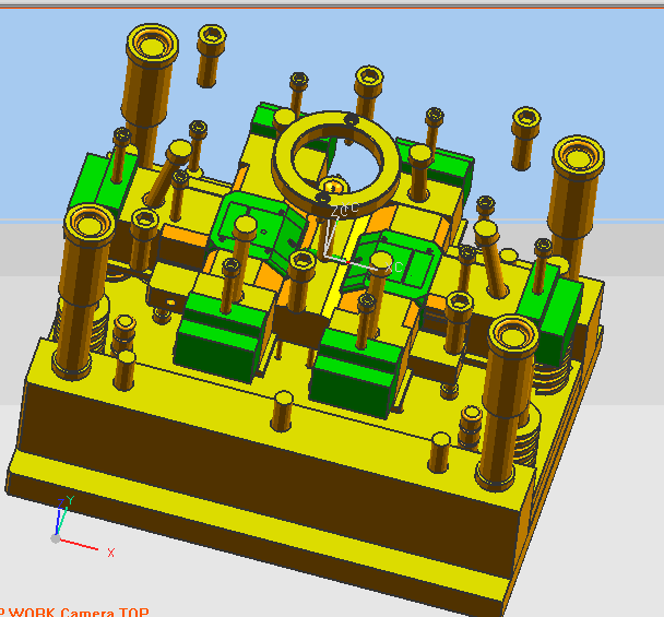 充电器外壳注塑模具设计[三维UG]【13张CAD图纸、说明书】_UG_模型图纸下载 – 懒石网