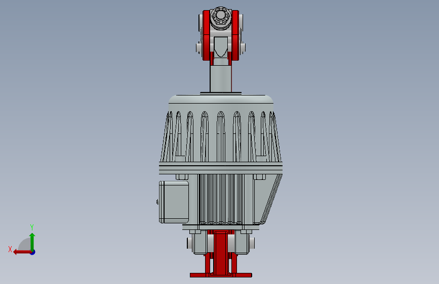 YWZC系列电力液压鼓式制动器YWZC-160／22-80~160_SOLIDWORKS 2018_模型图纸下载 – 懒石网