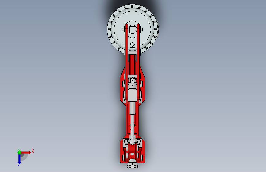 YWZC系列电力液压鼓式制动器YWZC-160／22-80~160_SOLIDWORKS 2018_模型图纸下载 – 懒石网