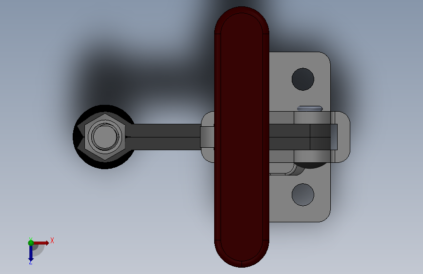 CH-12070垂直式快速夹钳_SOLIDWORKS 2020_模型图纸下载 – 懒石网