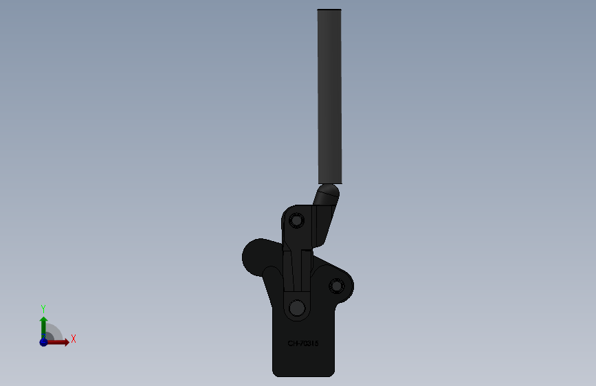 CH-70315复合组立式快速夹钳_SOLIDWORKS 2020_模型图纸下载 – 懒石网