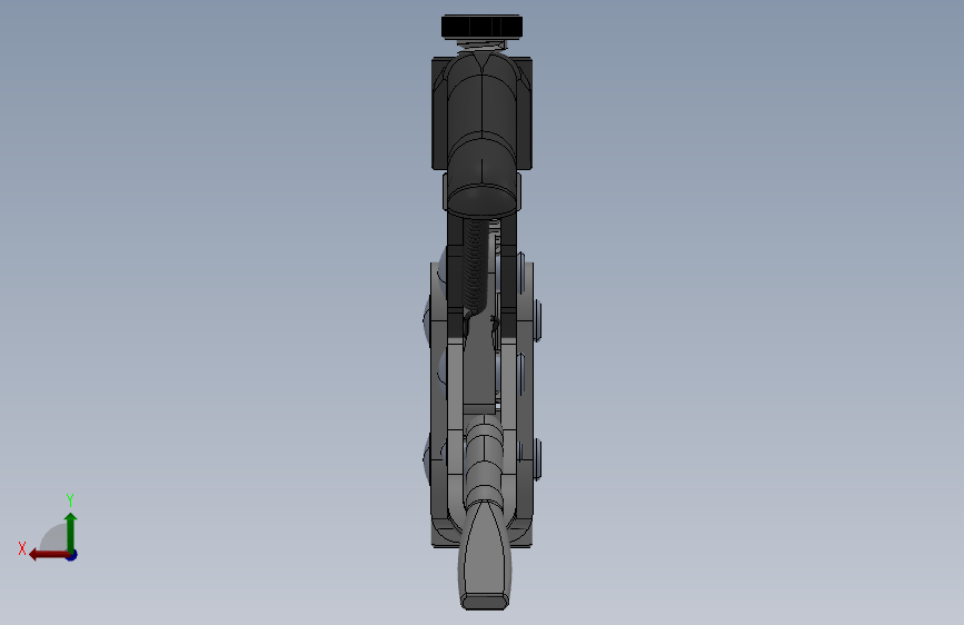 CH-51020快速夹钳_SOLIDWORKS 2020_模型图纸下载 – 懒石网