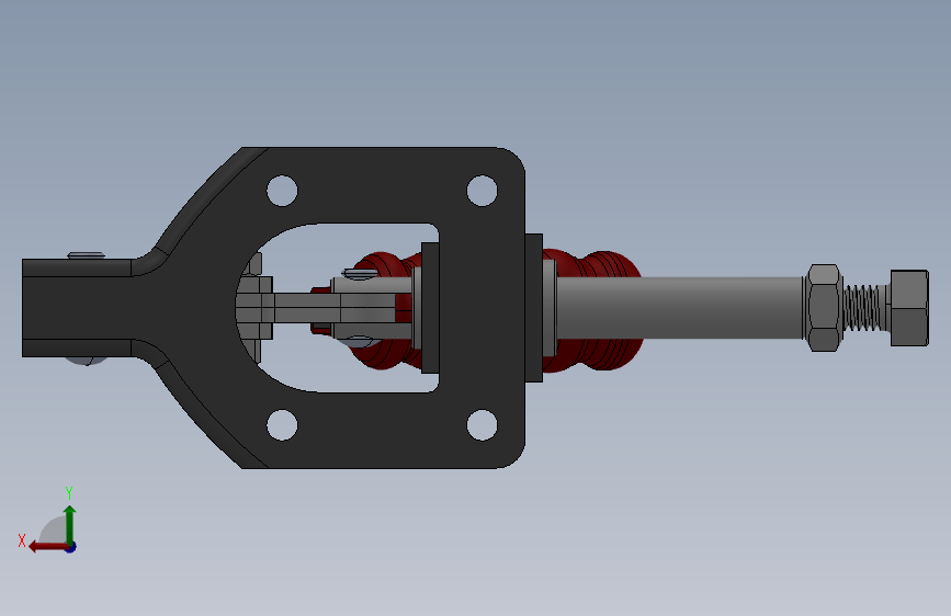 CH-302-FM推拉式快速夹钳_SOLIDWORKS 2020_模型图纸下载 – 懒石网