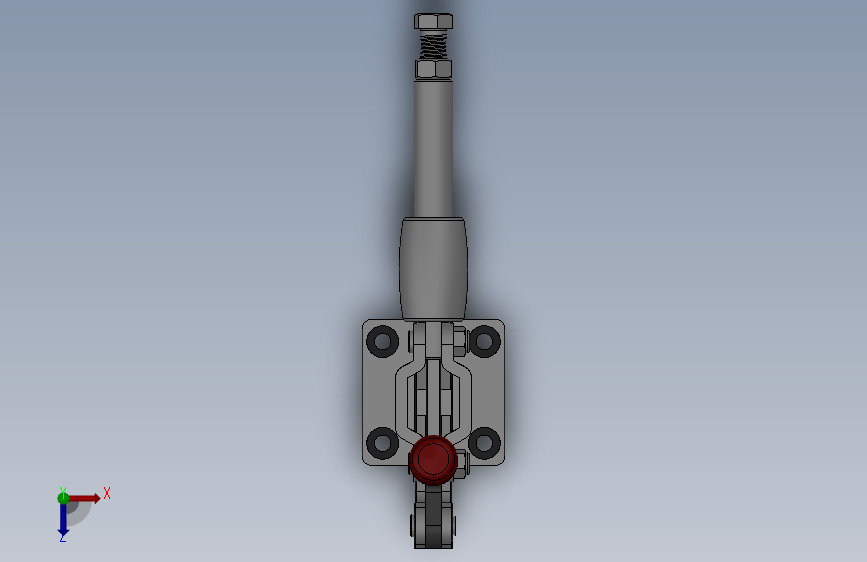 CH-305-HM推拉式快速夹钳_SOLIDWORKS 2020_模型图纸下载 – 懒石网