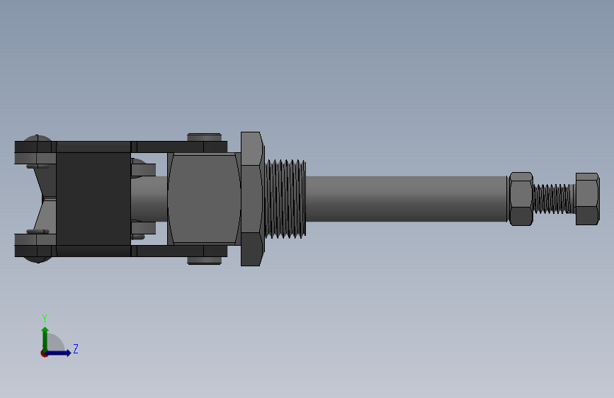 CH-36224M推拉式快速夹钳_SOLIDWORKS 2020_模型图纸下载 – 懒石网