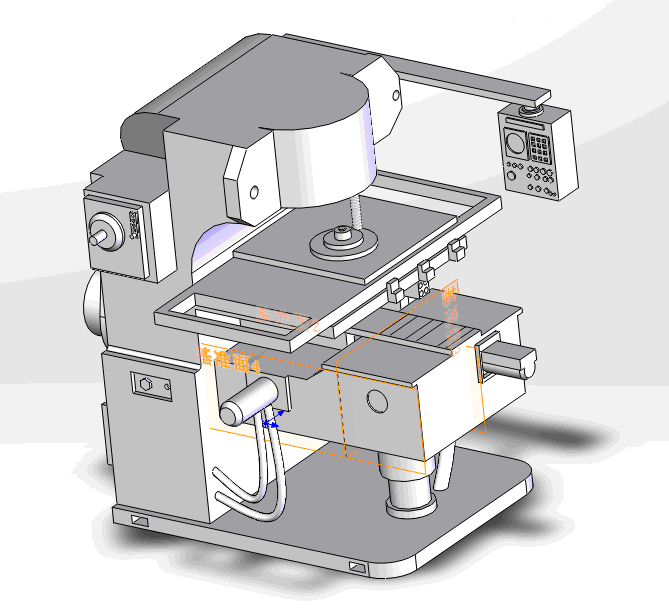 XK5040数控立式铣床主运动系统、进给系统及控制系统设计【三维SW，creo】【含CAD图纸】_SOLIDWORKS 2006_模型图纸下载 – 懒石网