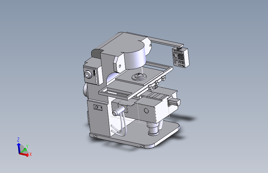 XK5040数控立式铣床主运动系统、进给系统及控制系统设计【三维SW，creo】【含CAD图纸】_SOLIDWORKS 2006_模型图纸下载 – 懒石网