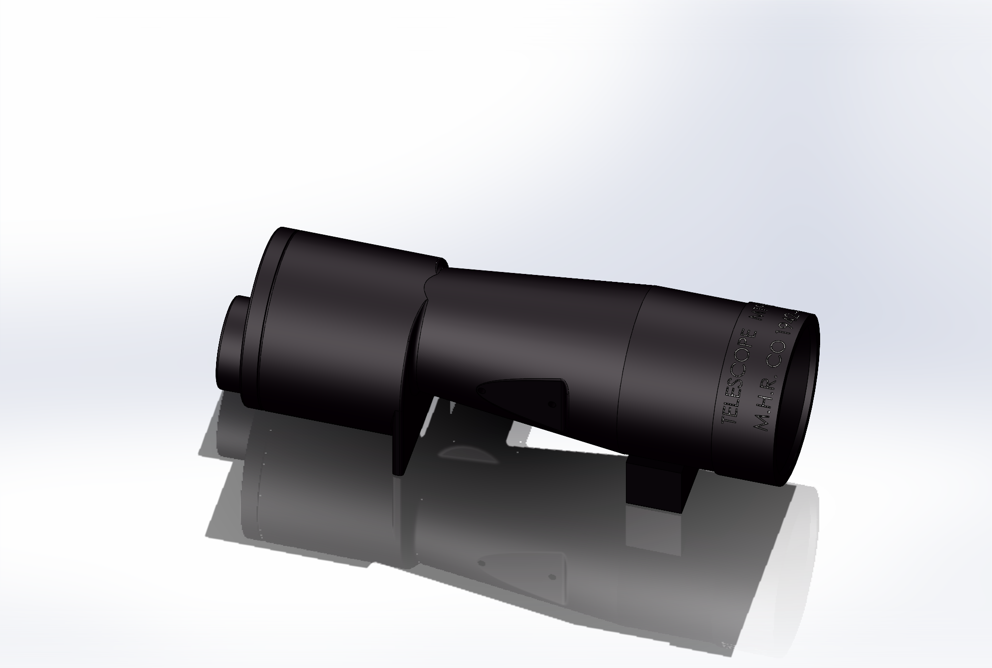 M19瞄准镜_SOLIDWORKS_模型图纸下载 – 懒石网