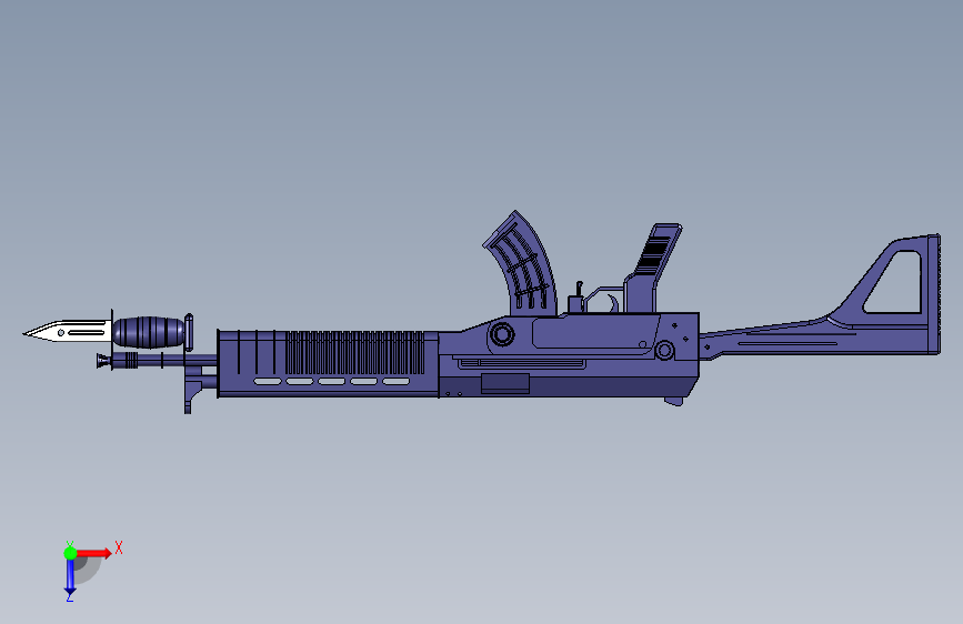 QBZ_CATIA_模型图纸下载 – 懒石网