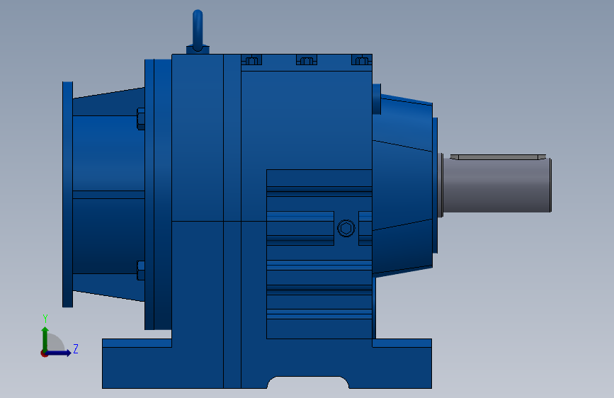 R97ZP斜齿轮减速机R97-4.49-M1-P112_SOLIDWORKS 2018_模型图纸下载 – 懒石网