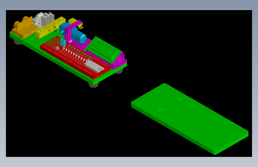 Arduino 套件_AutoCAD 2013_模型图纸下载 – 懒石网