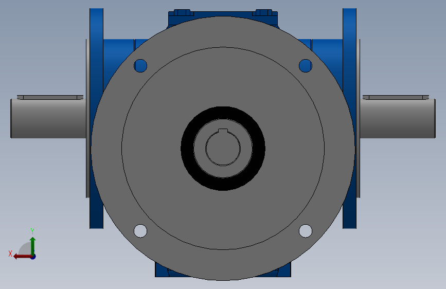 SF77ZP蜗轮蜗杆减速机SF77-13.16-M1-A+B-P132_SOLIDWORKS 2018_模型图纸下载 – 懒石网