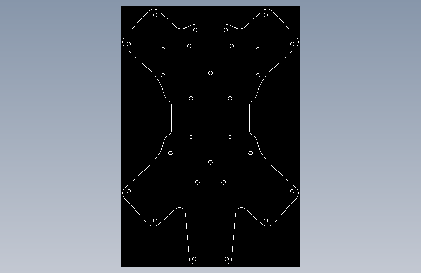 无人机_AotuCAD dxf_模型图纸下载 – 懒石网