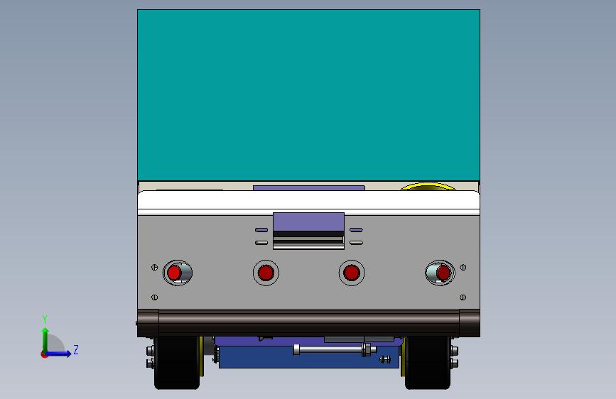 K2763-背负型智能输送小车_SOLIDWORKS 2012_模型图纸下载 – 懒石网
