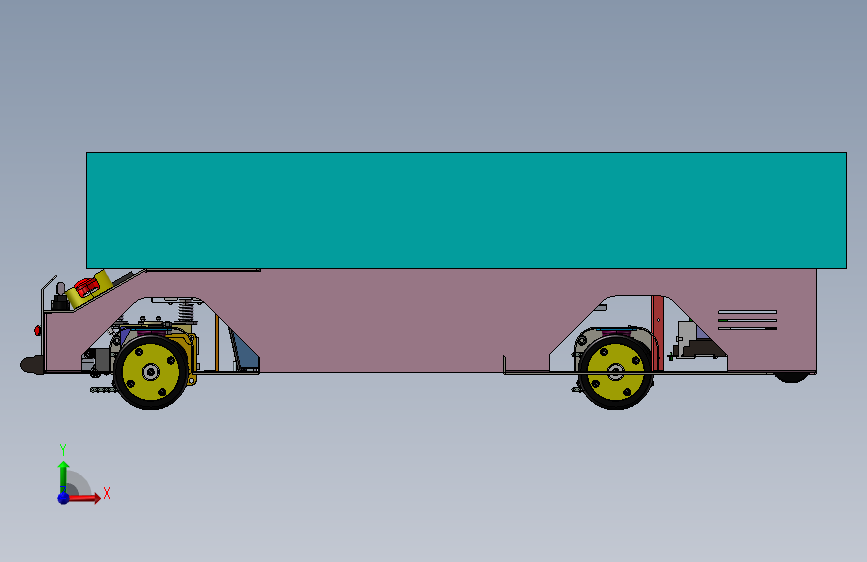 K2763-背负型智能输送小车_SOLIDWORKS 2012_模型图纸下载 – 懒石网
