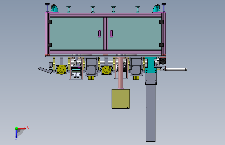 K2947-自动插排针机、排母_排针组装成形机_SOLIDWORKS 2014_模型图纸下载 – 懒石网