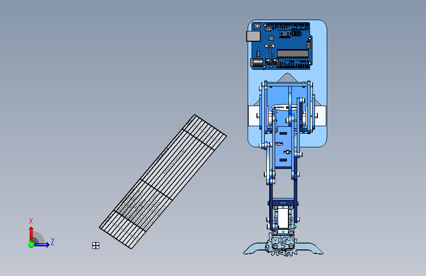 K3671-MeArm V1.0机械臂_SOLIDWORKS 2022_模型图纸下载 – 懒石网