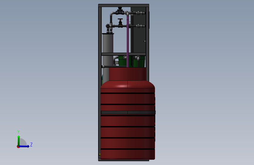 K4399-反渗透-主机_SOLIDWORKS 2021_模型图纸下载 – 懒石网