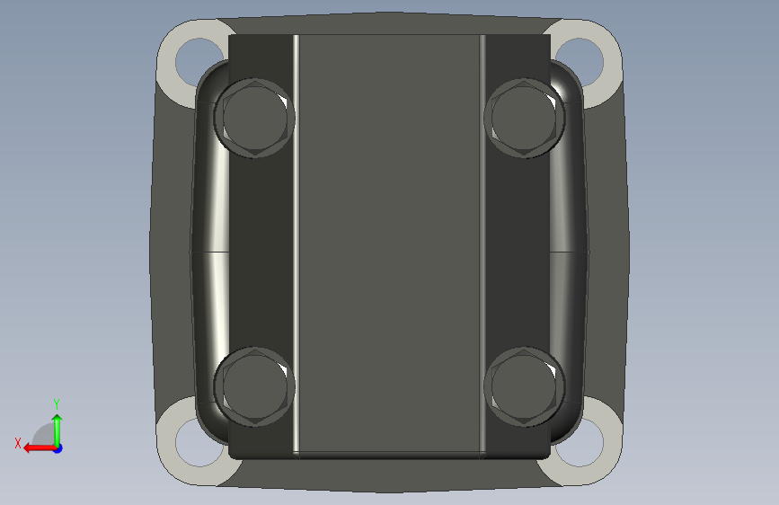 丹佛斯 OMV 400 Standart Flanş电机_Parasolid_模型图纸下载 – 懒石网