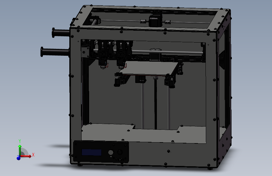 K6307-Openware E2-200 3D 打印机_SOLIDWORKS 2021_模型图纸下载 – 懒石网