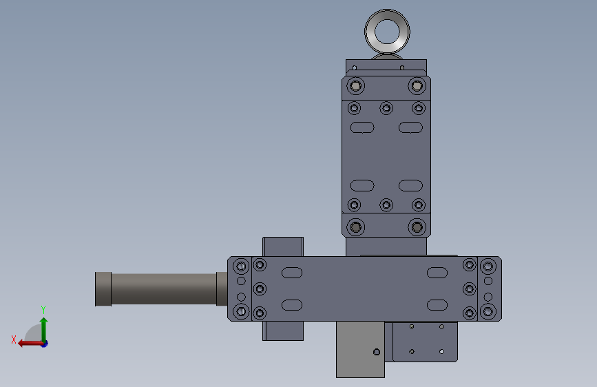 K7922-气缸分料机构图_SOLIDWORKS 2013_模型图纸下载 – 懒石网