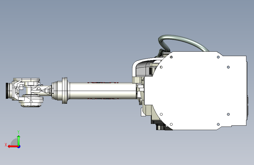 Y0999-那智工业机器人 nachi sra166 166kg 6axis industrial robot_STEP_模型图纸下载 – 懒石网