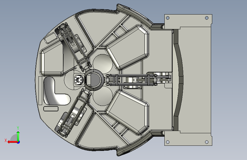 Y1132-发那科工业机器人 FANUC robot M-1iA STP_STEP_模型图纸下载 – 懒石网