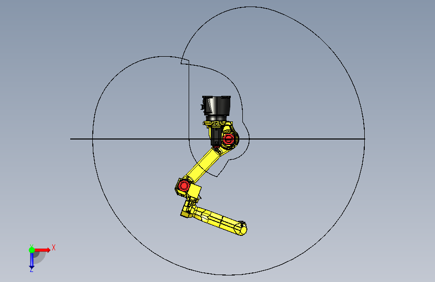Y1137-发那科工业机器人 fanuc-arcmate-120ic STP X_T_STEP_模型图纸下载 – 懒石网