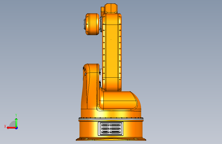 Y1178-工业机器人 5-axis-industrial PUMA Robot bql fon 01 STP_STEP_模型图纸下载 – 懒石网