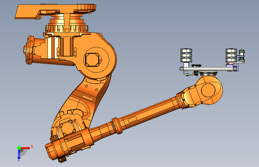 Y1329-工业机器人 robot-end-of-arm-tooling-model-4 IGS_IGES_模型图纸下载 – 懒石网