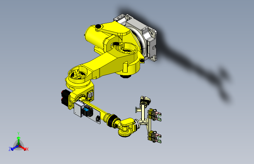 Y1330-工业机器人 robot-end-of-arm-tooling-model-5 IGS_IGES_模型图纸下载 – 懒石网