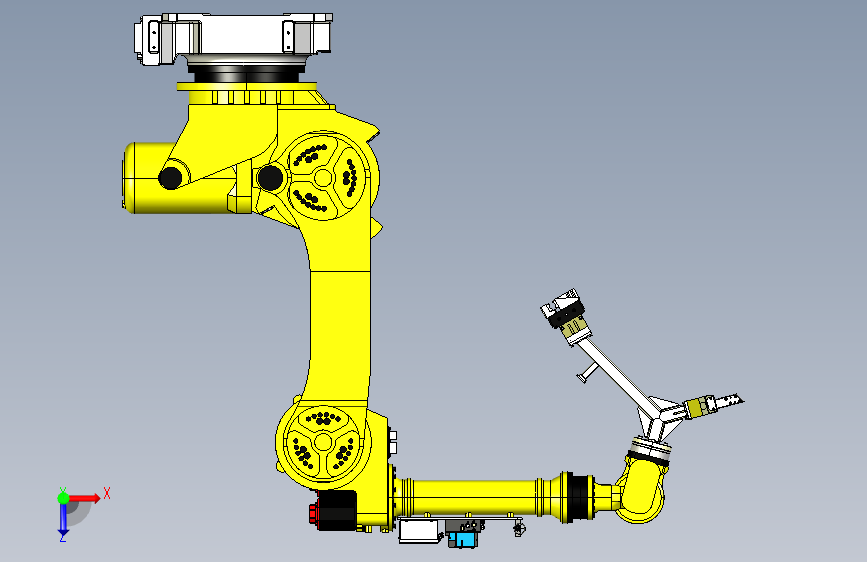 Y1330-工业机器人 robot-end-of-arm-tooling-model-5 IGS_IGES_模型图纸下载 – 懒石网