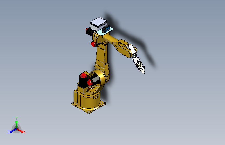 Y1331-工业机器人 robot-end-of-arm-tooling-model-6 IGS_IGES_模型图纸下载 – 懒石网