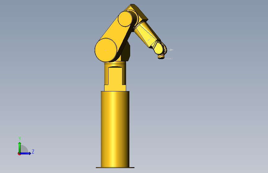 Y1367-工业机器人 staubli-rx90-1.snapshot.1_SOLIDWORKS 2016_模型图纸下载 – 懒石网