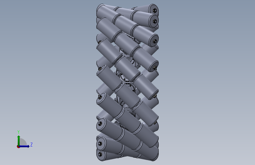 Y1987-麦克纳姆轮 swedish-wheel-design SW_SOLIDWORKS 2012_模型图纸下载 – 懒石网
