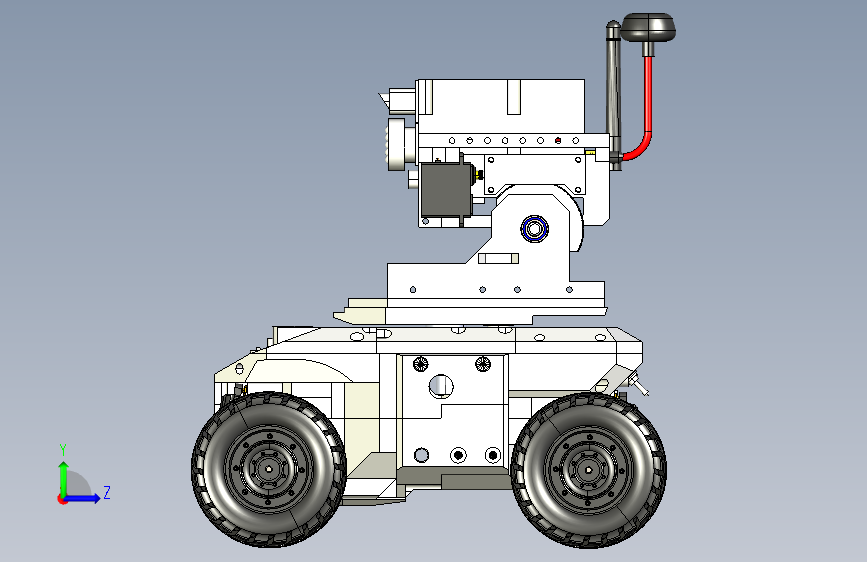 Y2279-AGV 智能小车 Rover_Modular STP STL_STEP_模型图纸下载 – 懒石网