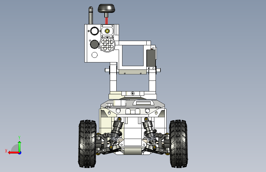 Y2279-AGV 智能小车 Rover_Modular STP STL_STEP_模型图纸下载 – 懒石网