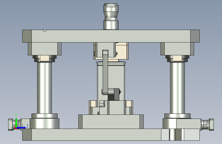 Y3003-冲压模具 Punch die with lever mechanism and magazine SW STP IGS X_t ...