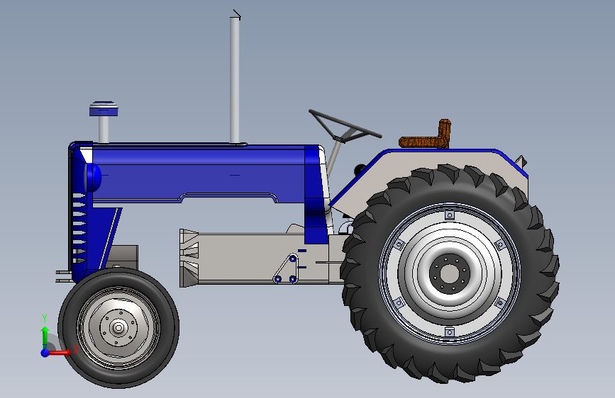 Y3725-拖拉机 tractor-assembly-2 SW STP STL_SOLIDWORKS 2016_模型图纸下载 – 懒石网