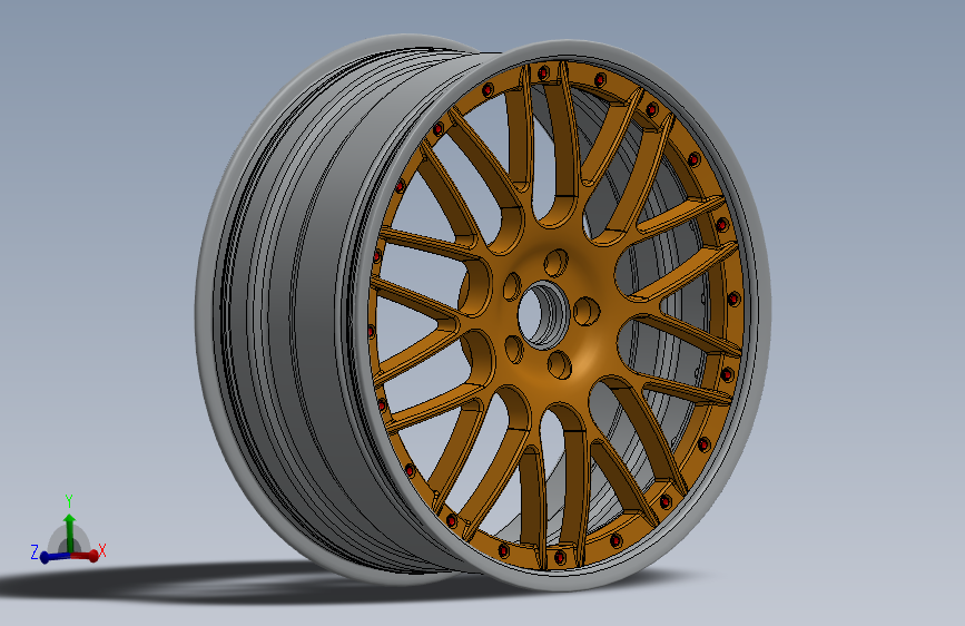 Y3963-轮毂 19-inch-3-piece-car-rims SW STP_SOLIDWORKS 2011_模型图纸下载 – 懒石网