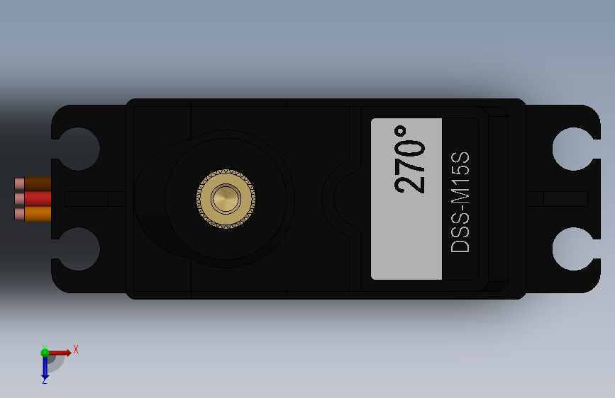 Y4943-舵机 DSS-M15S 270° Servo SW STP IGS_SOLIDWORKS 2019_模型图纸下载 – 懒石网