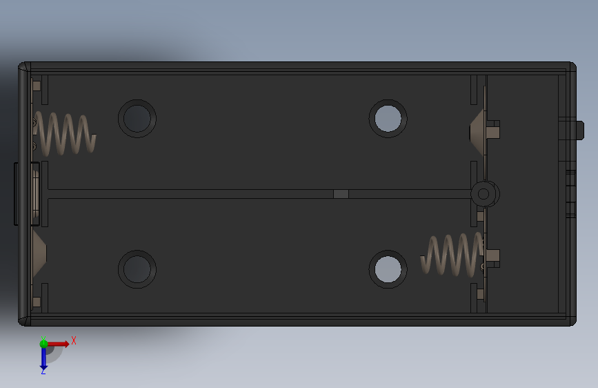 Y5961-电池 3-7v-2x-18650-battery-holder-with-on-off-switch SW STP X_B ...