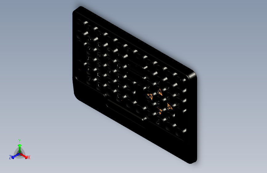 Y6771-键盘 shortened-keyboard-for-left-hand STP IGS_IGES_模型图纸下载 – 懒石网