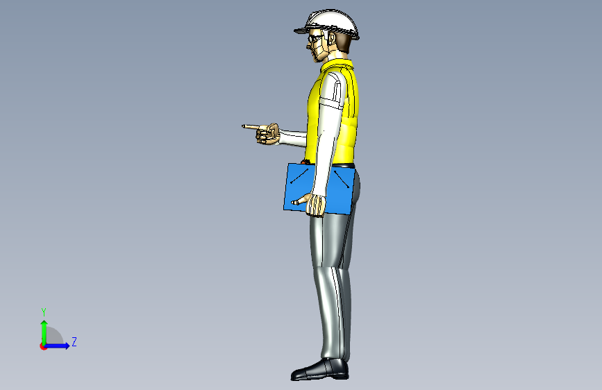 Y6809-人体模型 human-model-of-an-engineer IGS_IGES_模型图纸下载 – 懒石网