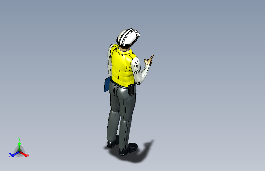 Y6809-人体模型 human-model-of-an-engineer IGS_IGES_模型图纸下载 – 懒石网